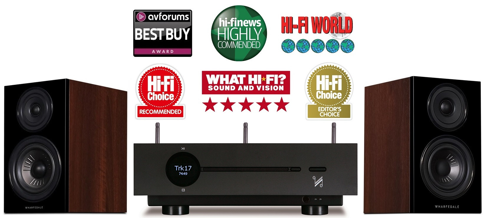 Quad Artera Solus + Wharfedale Diamond 12.2 | ConcertoAudio.com